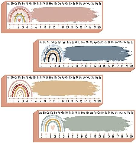 Amazon.com: Hadley Designs 25 Boho Name Tags for Classroom Cubbies ...