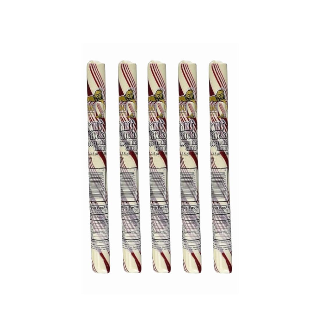 Amazon.com : Giant Peppermint Stick Candy Cane (5 pack) : Grocery ...