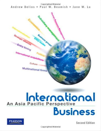Amazon.com: International Business: An Asia Pacific Perspective ...