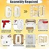 Amazon.com : 4ft Marquee Light up Numbers 60 Mosaic Numbers Frame for ...