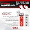 Amazon.com: Force Magnet - Magnetic Clips Pack of 10 - Premium Quality ...