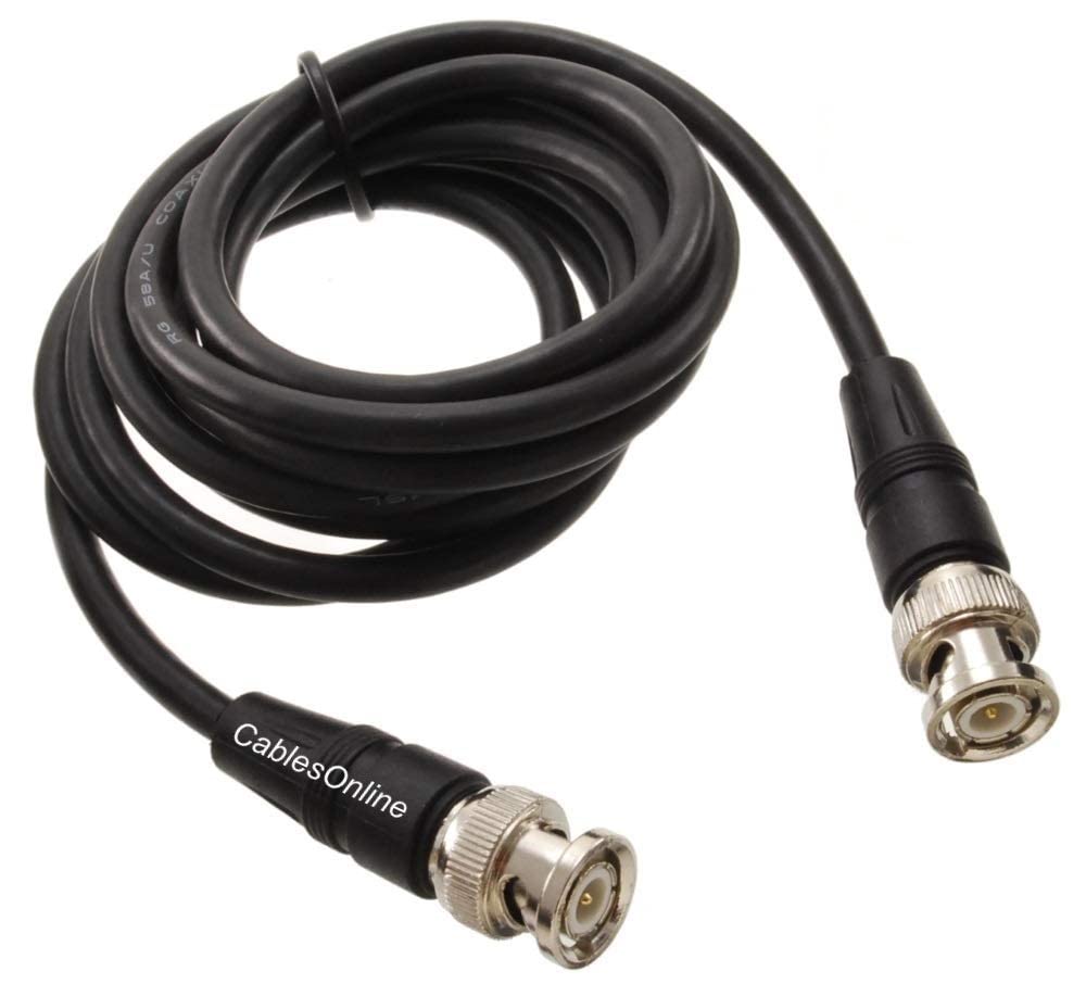 Amazon.com: CablesOnline, RG58A/U Cable coaxial de red de calidad de 50 ohmios con conectores ...
