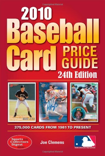 2010 Baseball Card Price Guide: Clemens, Joe: Amazon.com: Books