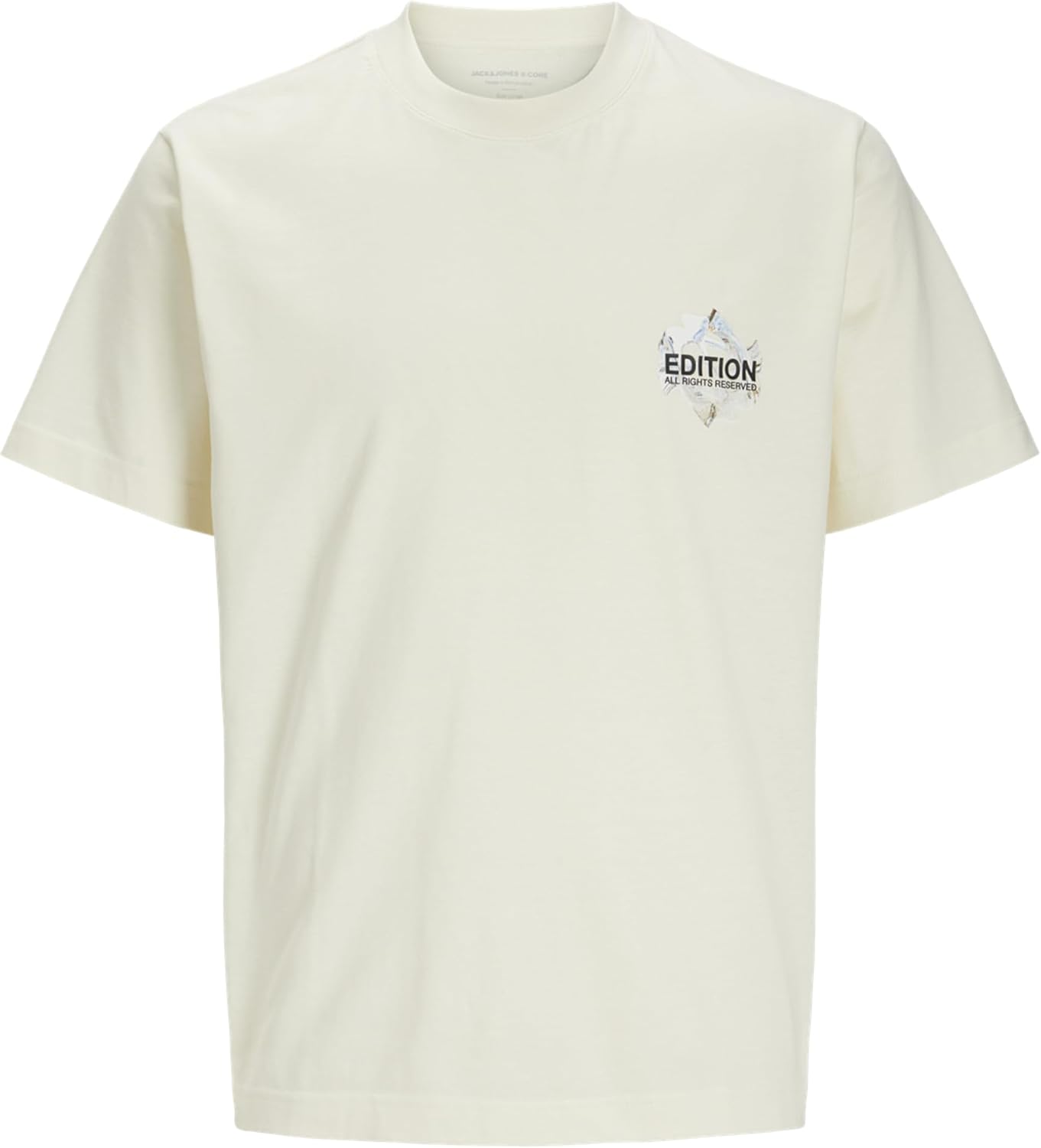 Jack & Jones Mens Dynamic Dust Tee, Sweet Corn, M: Buy Online at Best ...