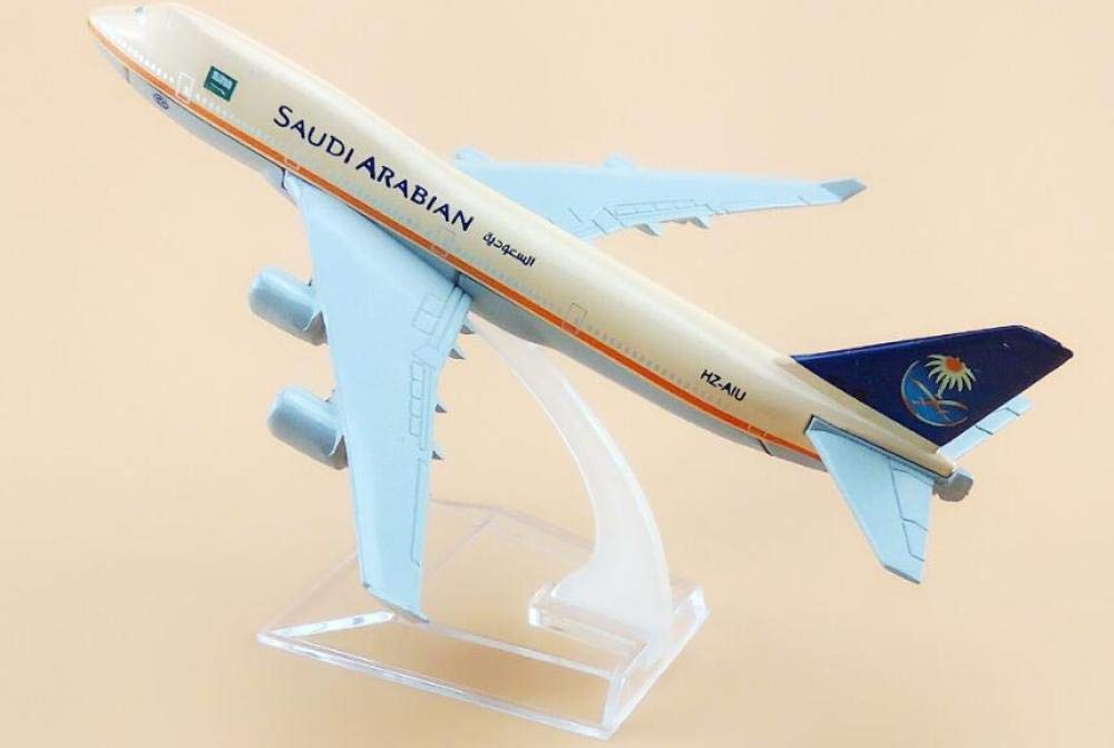 Buy HWGDC Airplane model 16cm Plane Model Airplane Model SAUDI ARABIAN ...
