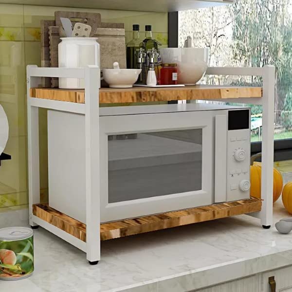 Newtown Retractable Microwave Stand Countertop, Extendable Microwave ...