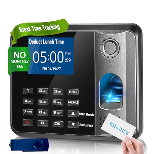 Find The Best Biometric Time Clock System Reviews & Comparison - Katynel