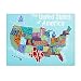 Amazon.com: Large US Map: Home Decor Canvas Wall Art for Kids ...