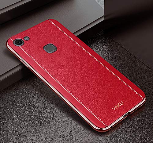 Vaku Luxos® Compatible with Vivo V7 Plus Ultra-Thin Soft TPU Back Cover ...