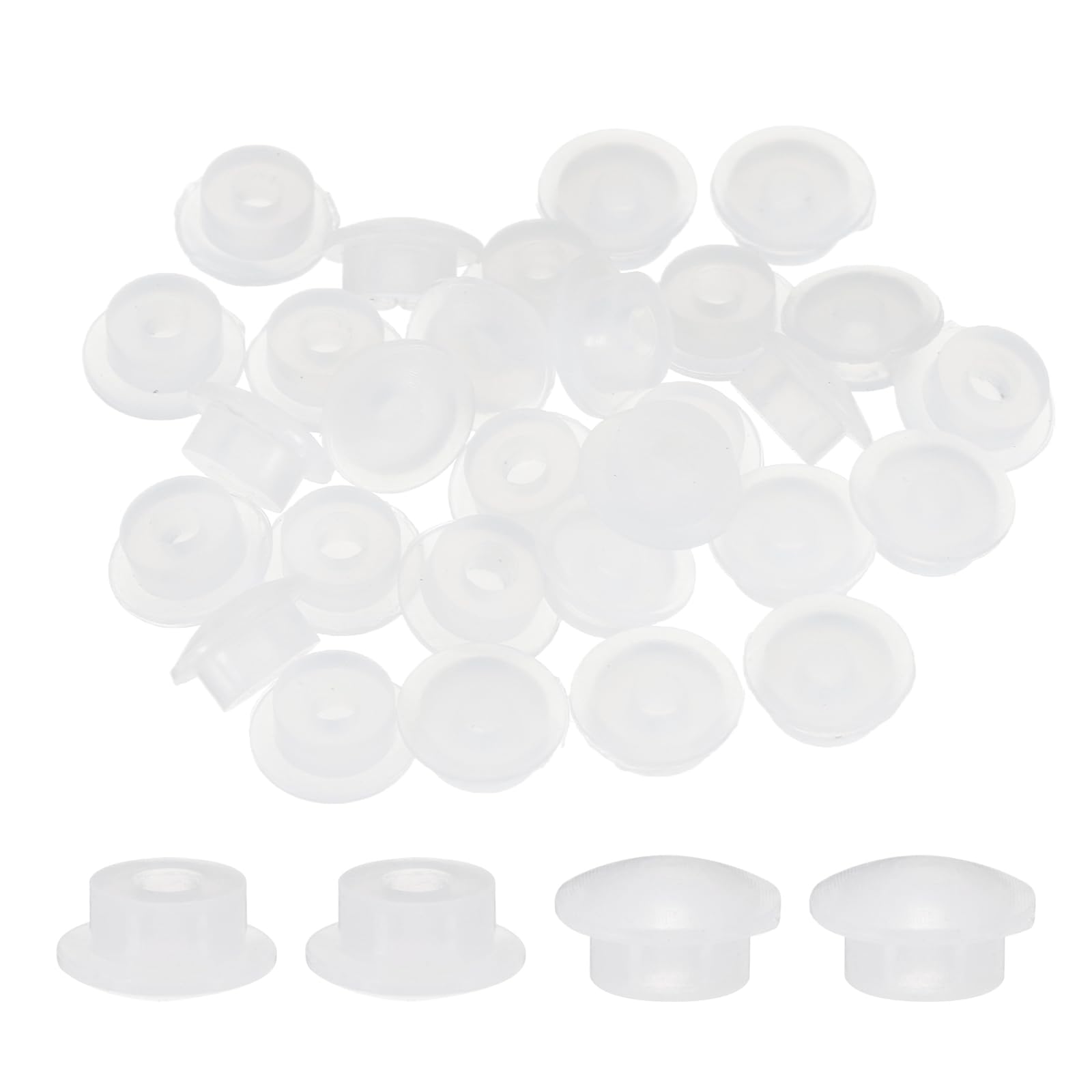 Amazon.com: uxcell 30pcs Hole Plugs, Heat Resistant Silicone Flush Type ...