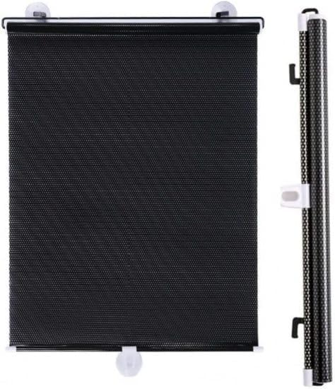 Gijaxe Portable Window Cover Curtain Sunshade Blackout Curtain Heat ...