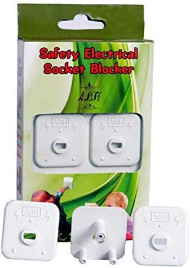 Buy Adore Electrical Socket Covers for Child Safety (Pack of 12, White ...