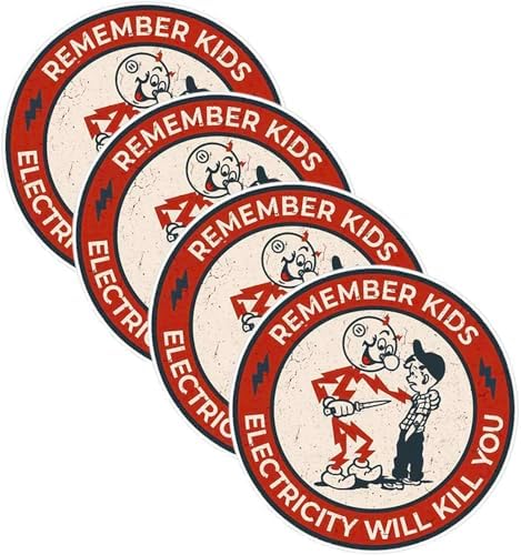 Amazon.com: Quality Shop Inc. (Pack of 6) Remember Kids Electricity ...