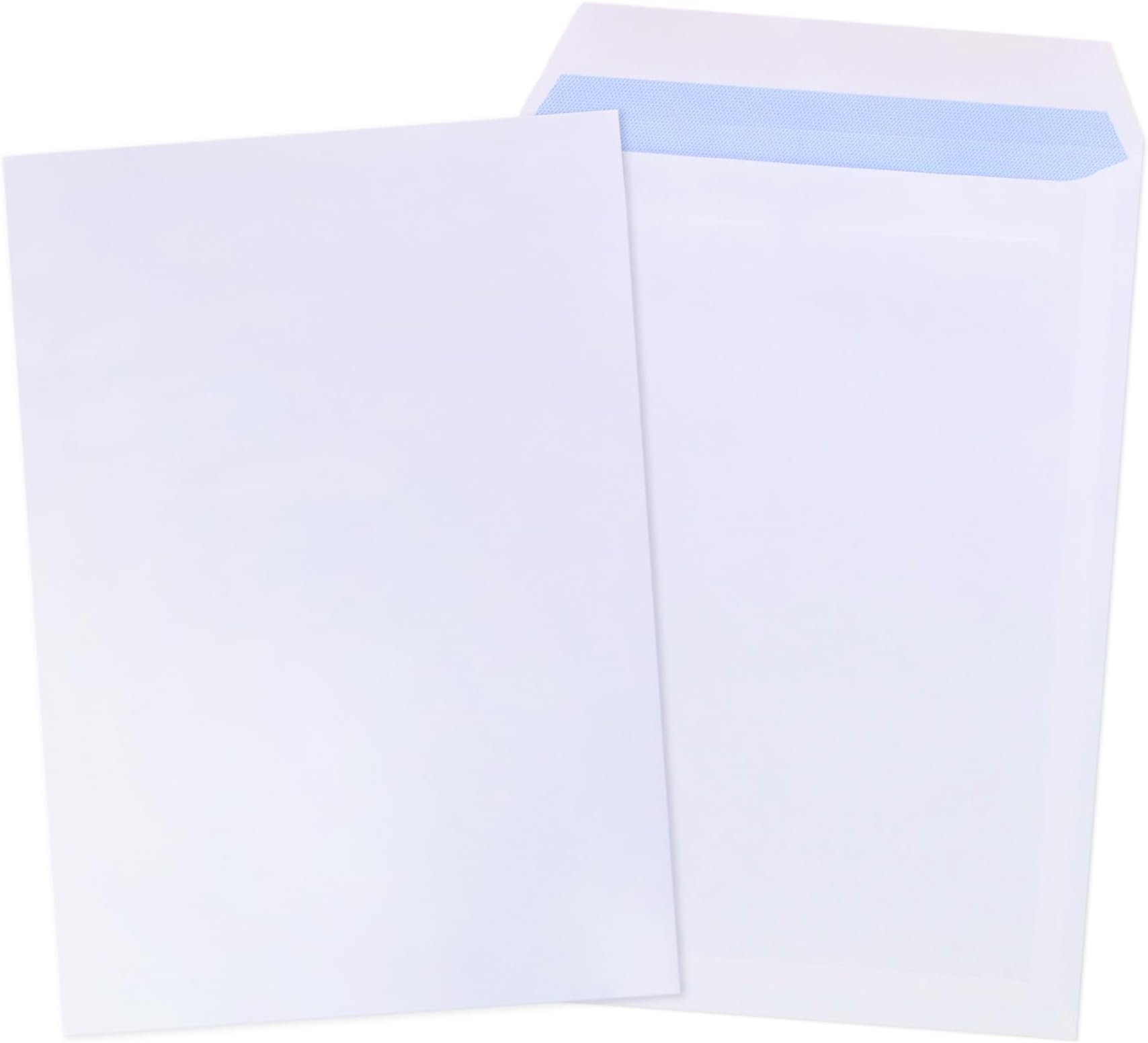 GP Globe Packaging 50 x C5 A5 White Plain Self Seal Paper Envelopes ...