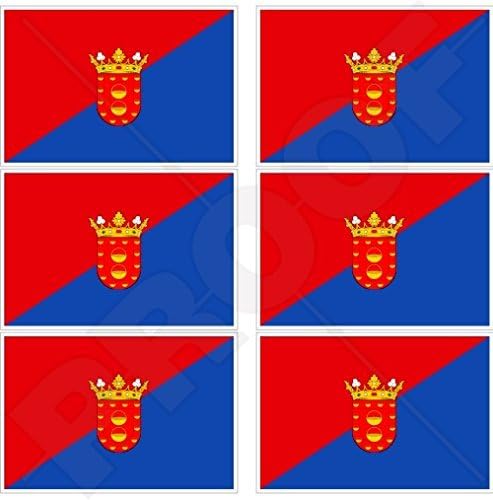 Amazon.com: LANZAROTE Flag CANARY ISLANDS Spain, Islas Canarias, Spanish 40mm (1,6") Mobile Cell ...