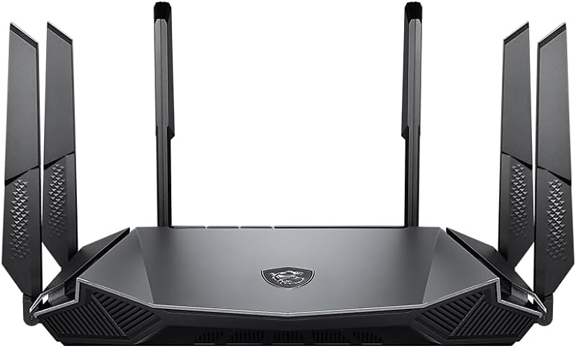 Amazon.com: MSI Radix AX6600 WiFi 6 Tri-Band Gaming Router, AI QoS, 1 ...