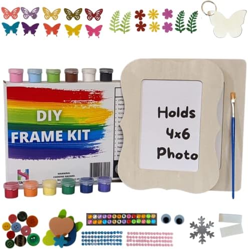 Amazon.com: Aweyka Picture Frame Painting Craft Kit, 5 Packs 6 x 8 inch ...