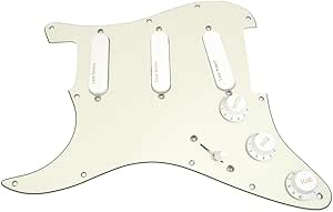 Amazon.com: HDCustom Guitar Supply LEFT HANDED Loaded Pickguard for ...
