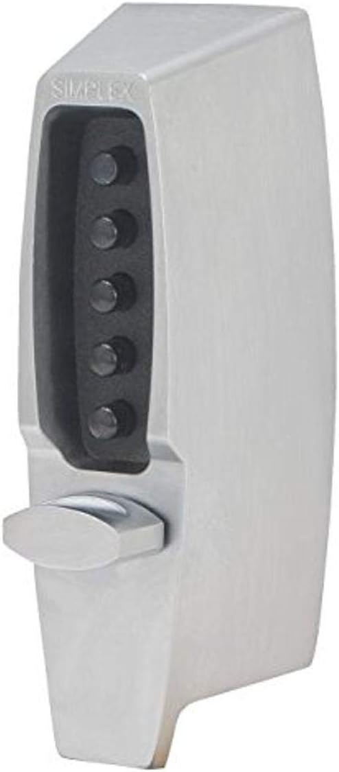 Simplex - 91726D Kaba 900 Series Metal Mechanical Pushbutton Auxiliary ...