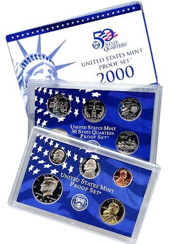 2000 Proof Set at Amazon's Collectible Coins Store