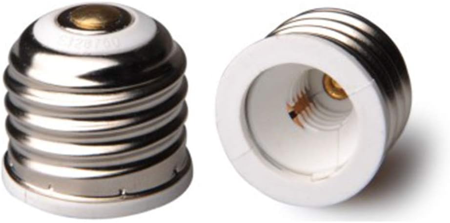 Amazon | 口金変換 アダプター E26-E11 電球 ソケット 口金 照明補助器具 (E26-E11, PC+銅) | SUPCF | 口金変換アダプタ 通販