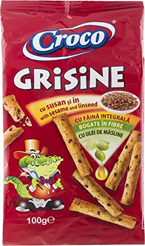 CROCO GRISINE Sesame and Linseed (100 g) : Amazon.in: Grocery & Gourmet ...