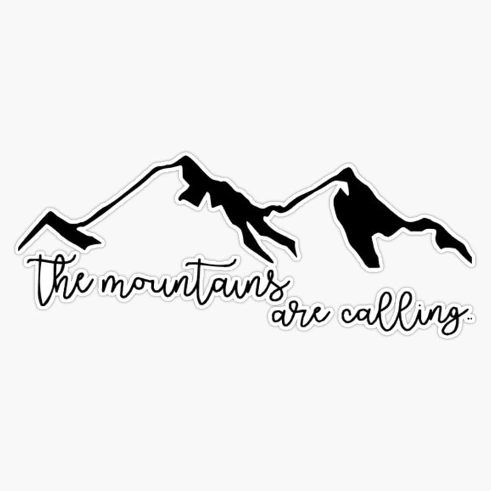 Amazon.com - The Mountains Are Calling And I Must Go - Camping Design ...