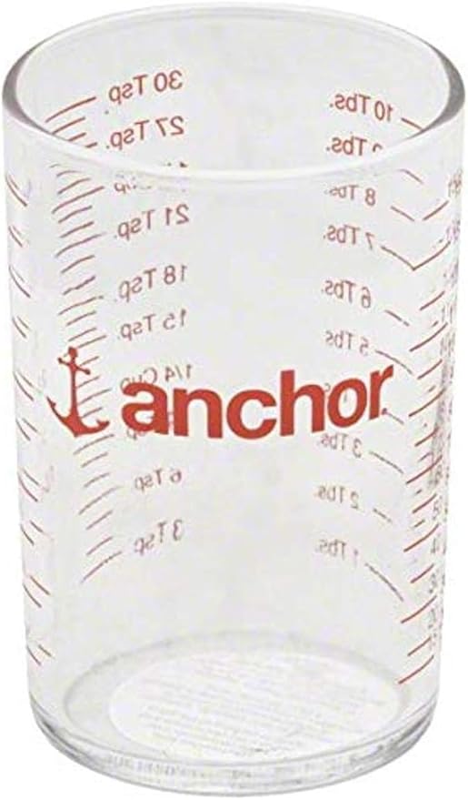 Amazon.com: Anchor Hocking Graduated Measuring Glass, Set of 2, Clear ...
