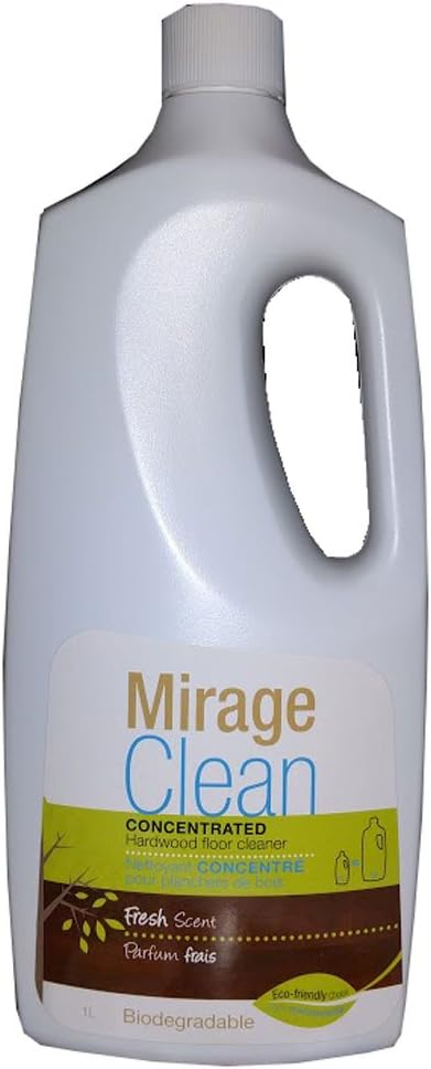 Amazon.com: Mirage Clean 34oz Hardwood Cleaner Concentrate - Fresh ...