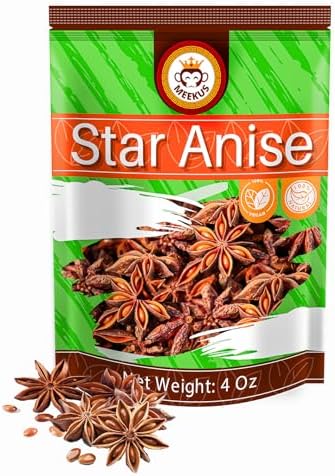 Amazon.com : Star Anise 14 Oz Bulk Bag | Premium Quality Whole Pods ...