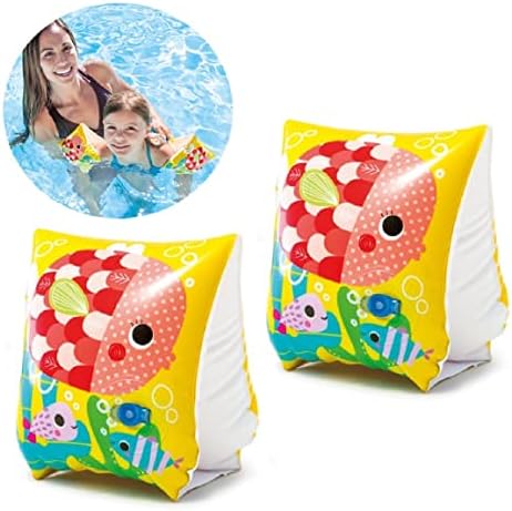 Toyshine PVC Swimming Arm Float Rings for Kids, Arm Floaties Inflatable ...