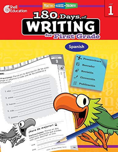 180 Days of Writing for First Grade (Spanish) (180 Days of Practice ...