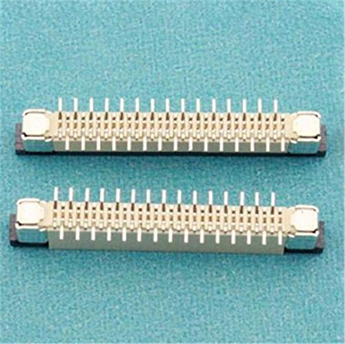 Generic (100Pcs/lot) 1.0mm-30P Vertical Type FFC FPC Socket 1.0mm Pitch ...