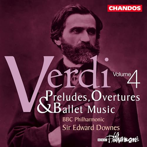 Amazon.com: Verdi: Preludes, Overtures & Ballet Music, Vol. 4 : BBC ...