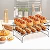 Amazon.com: Stackable Cooling Rack Set, P&P CHEF 2-Tier Nonstick Wire ...