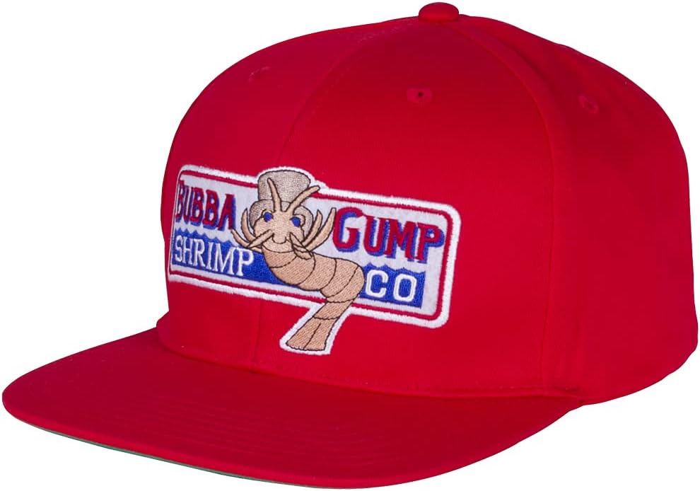 Amazon.com: Unisex-Adult One Size Bubba Gump Hat Shrimp Co. Embroidered ...