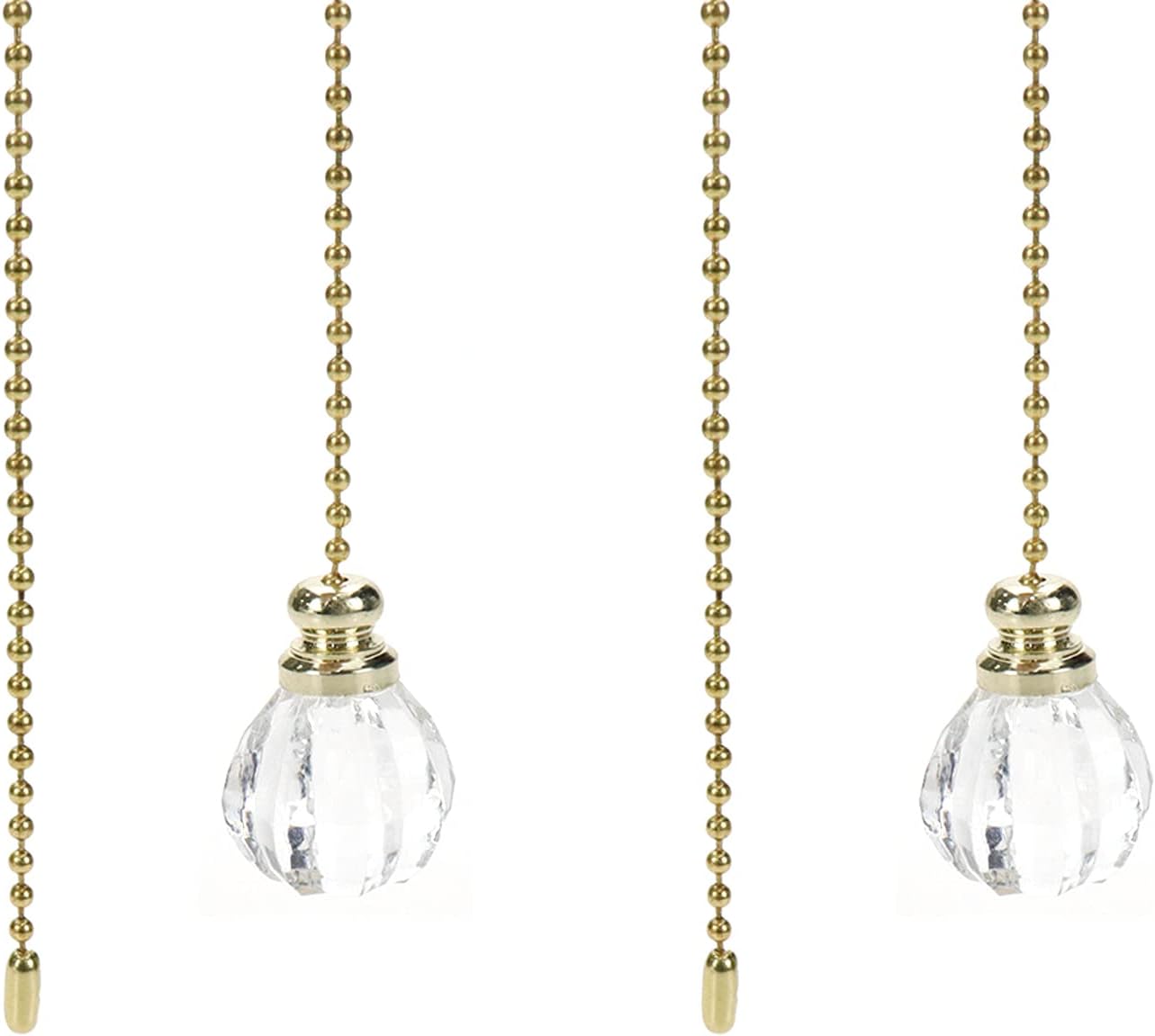 Amazon.com: UTALIND 2 Pcs Ceiling Fan Pull Chain Ornaments 12 Inches ...
