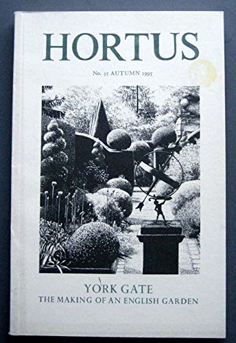 Hortus A Gardening Journal No. 35 Autumn, 1995 Shakespeare's Gardens ...