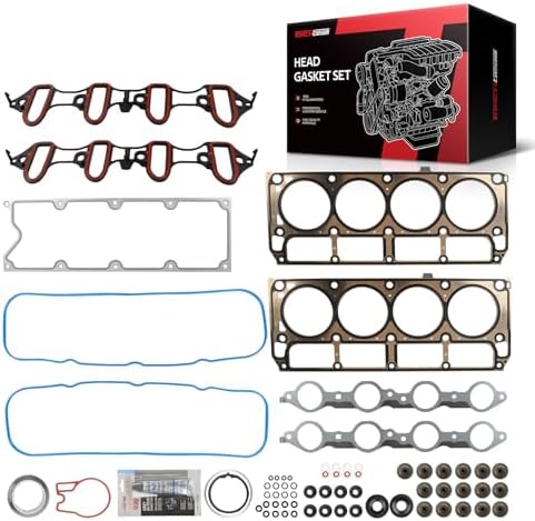 Amazon.com: Torchbeam Head Gasket Kit, Engine Cylinder Head Gasket Set ...