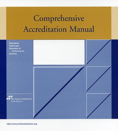 Buy 2010 Portable Comprehensive Accreditation Manual for Hospitals ...