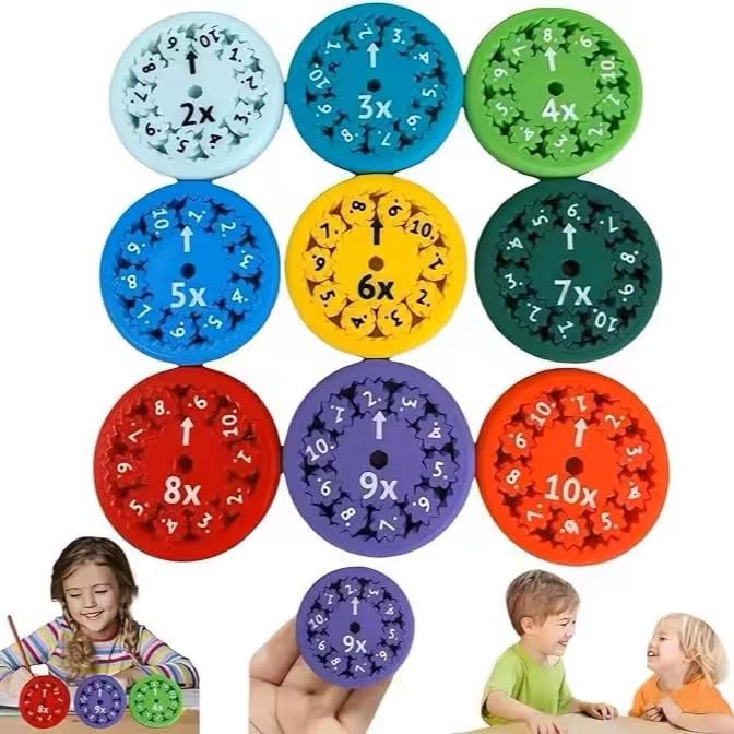 Snapklik.com : Math Fidget Spinners For Kids Learning Math Facts Stress ...