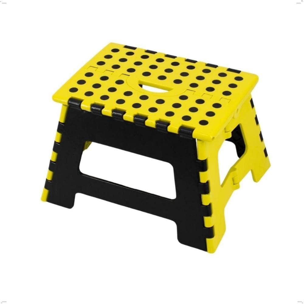 axentia 235098 Klapphocker, aus Kunststoff, Faltbarer Tritthocker ...