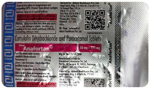 Anafortan New - Strip of 15 Tablets : Amazon.in: Health & Personal Care