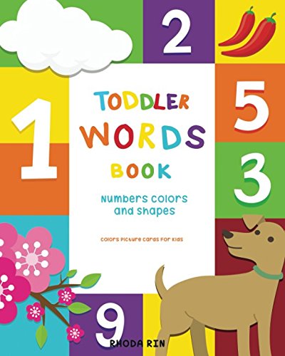 Toddler Word Book : Number Colors and Shapes: Rin, Rhoda, Rin, Rhoda ...
