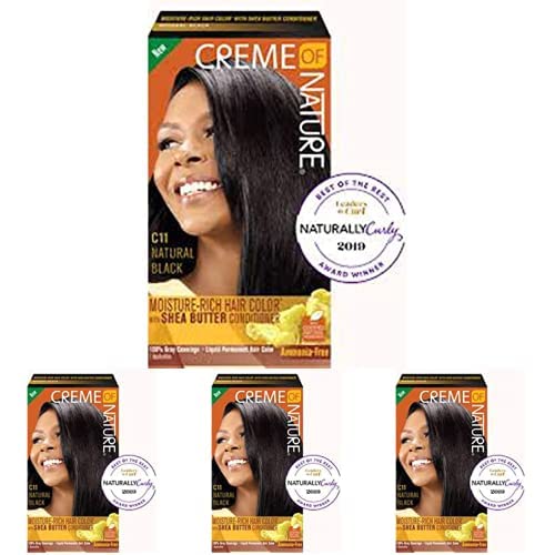 Amazon.com : Moisture Rich Liquid Hair Color by Creme of Nature, C11 ...