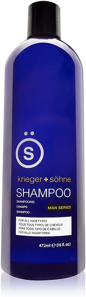 Amazon.com : Krieger + Shne Shampoo for Men - 16oz (1 Bottle ...