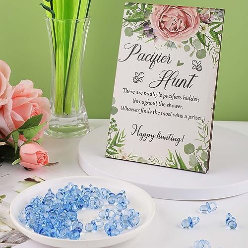 Cool Baby Shower Game, Baby Hunt Game Table Sign and Mini Plastic ...