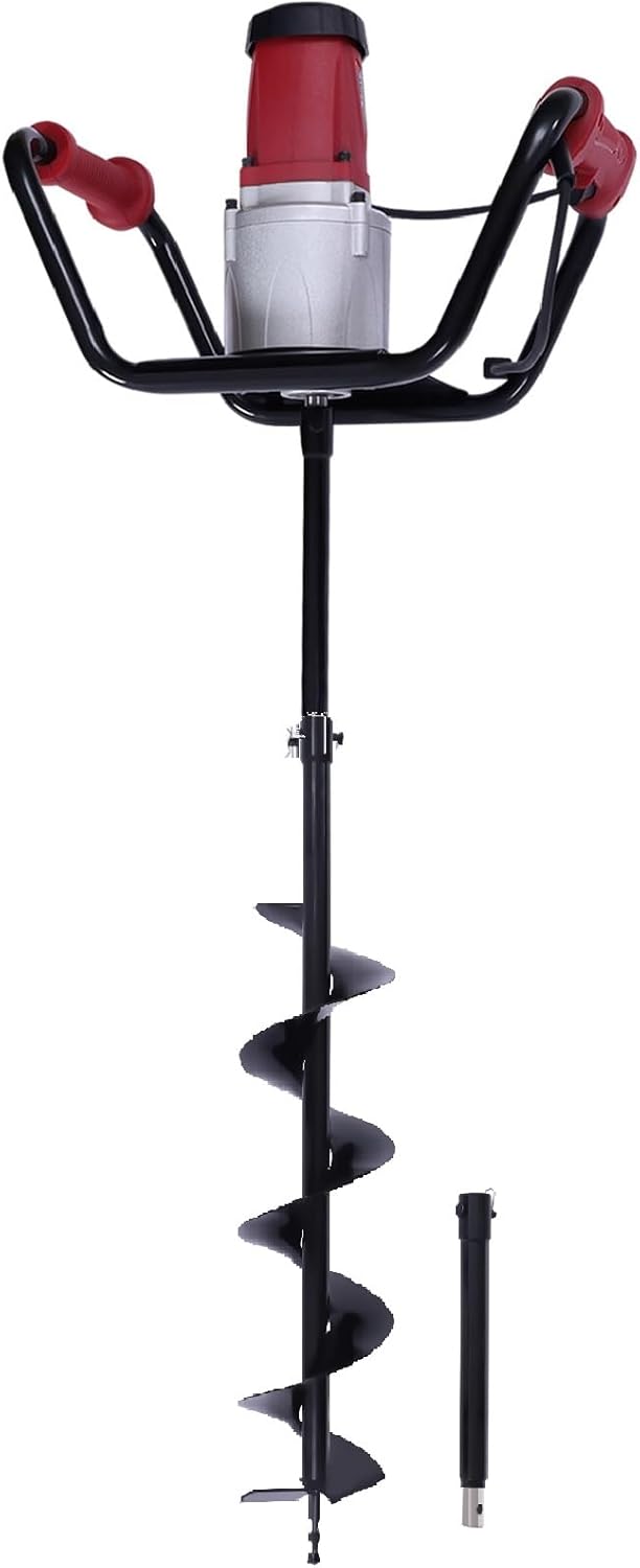 Amazon.com: 1500W Post Hole Digger Earth Auger Hole Digger Electric ...
