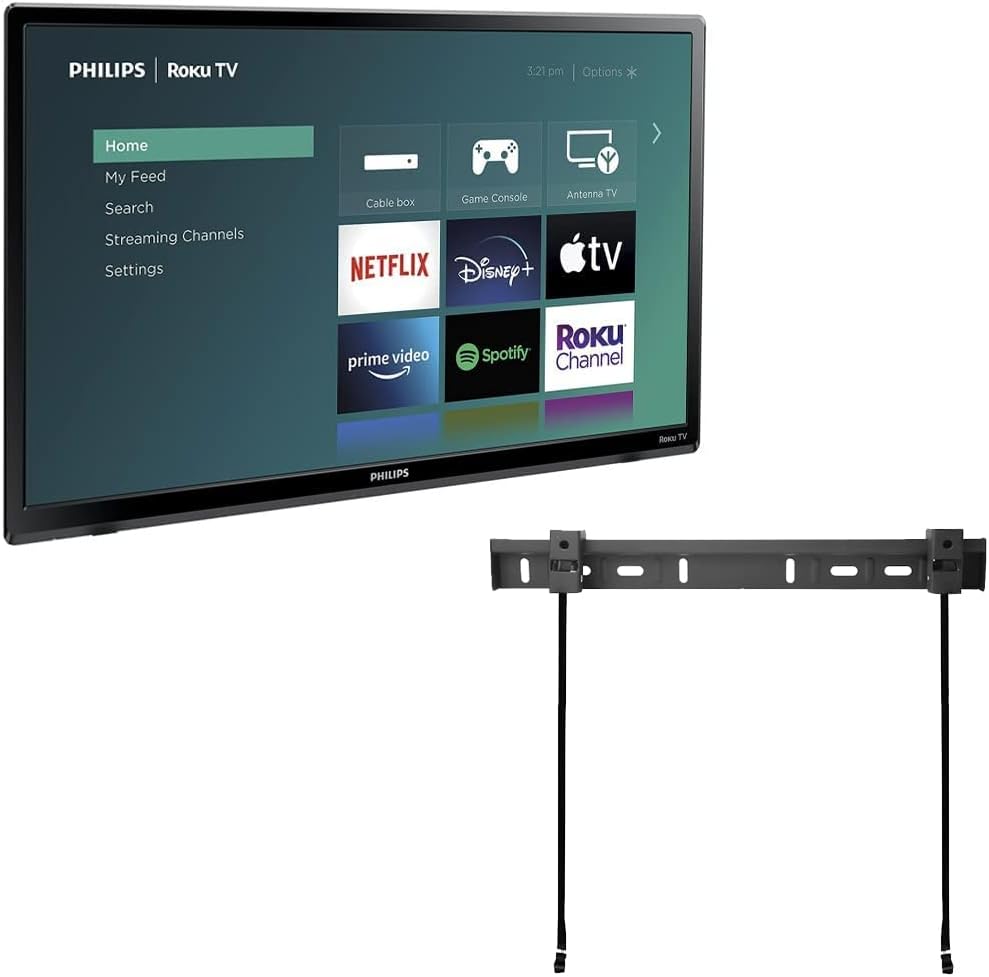 PHILIPS Television de 24" Class HD 720p Smart LED TV Frecuencia de ...