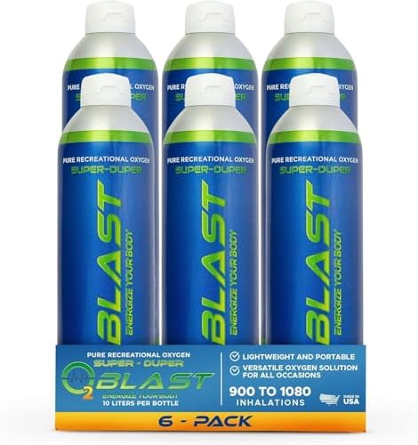 Amazon.com: O2 Blast - Pure Oxygen Supplement, Portable Can Filled with ...